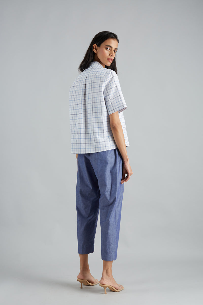 Linen Cropped Shirt | Shop Anomaly – ANOMALY